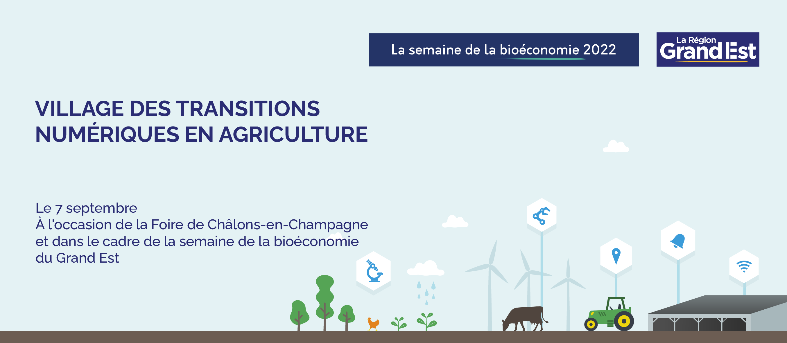 Village des transitions numériques en agriculture - Grand Est Développement
